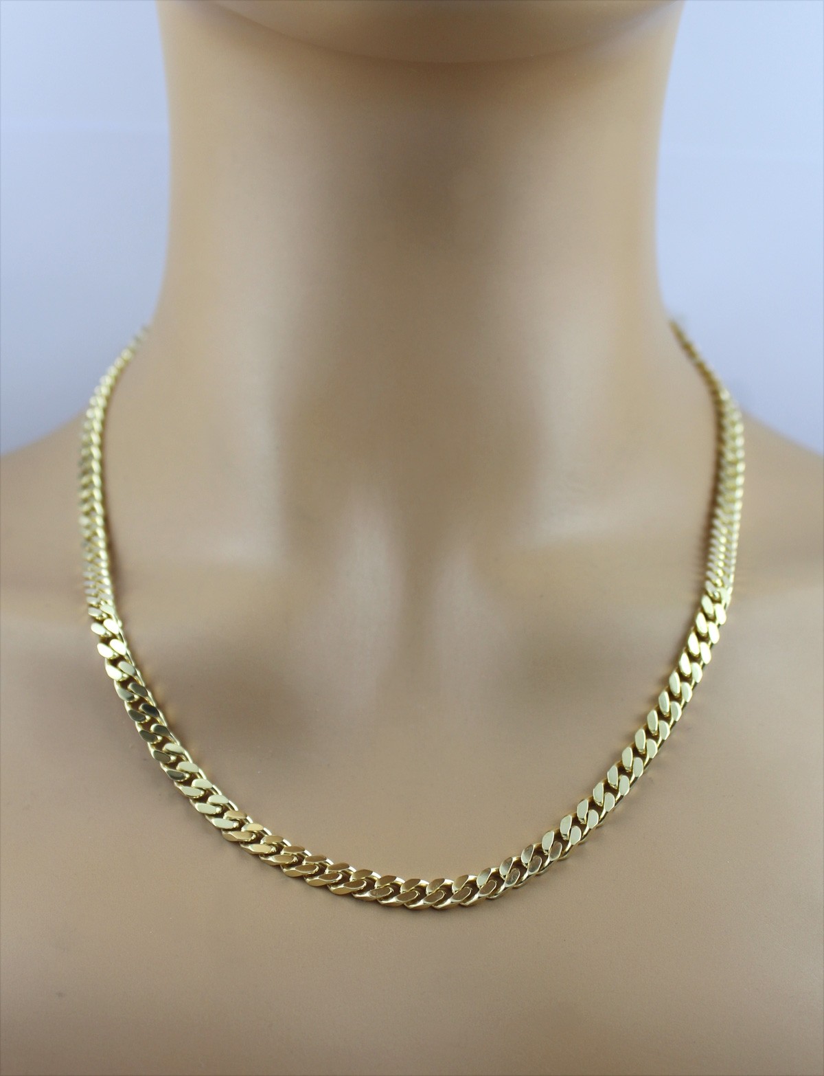 Panzerkette Gold 585 Massiv Herren