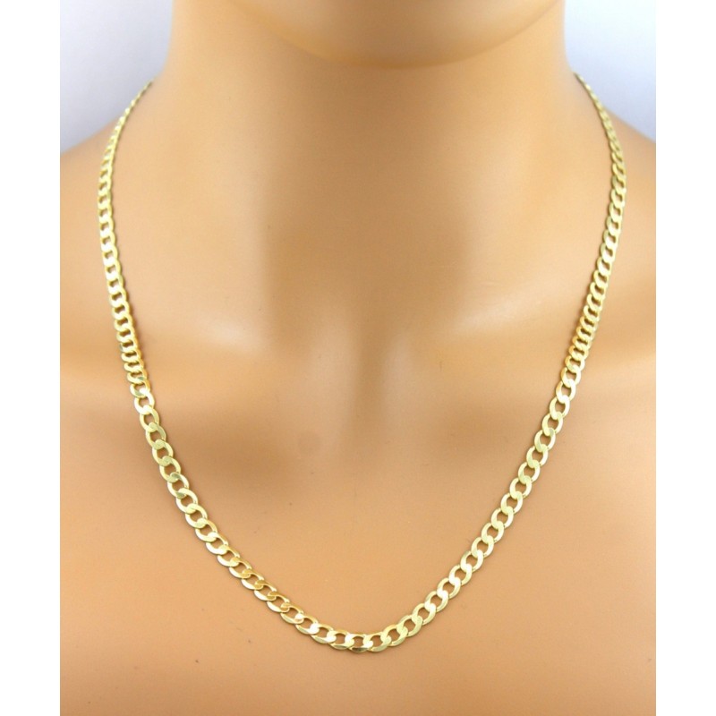 Goldkette 585 Herren Panzerkette